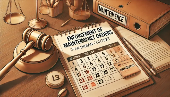 Enforcement of orders of maintenance- Supreme Court Directions ...